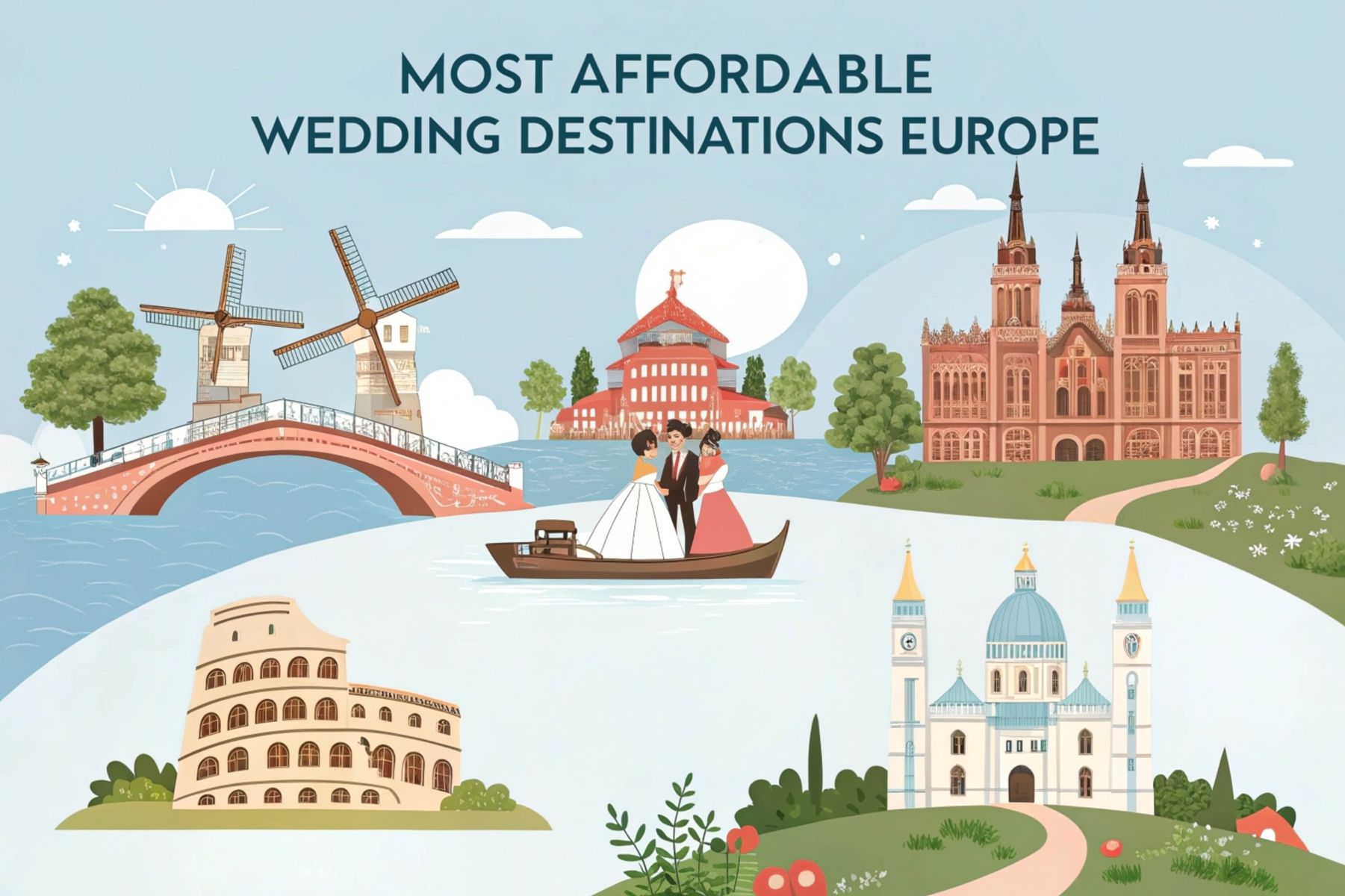 The Most Affordable Wedding Destinations in Europe